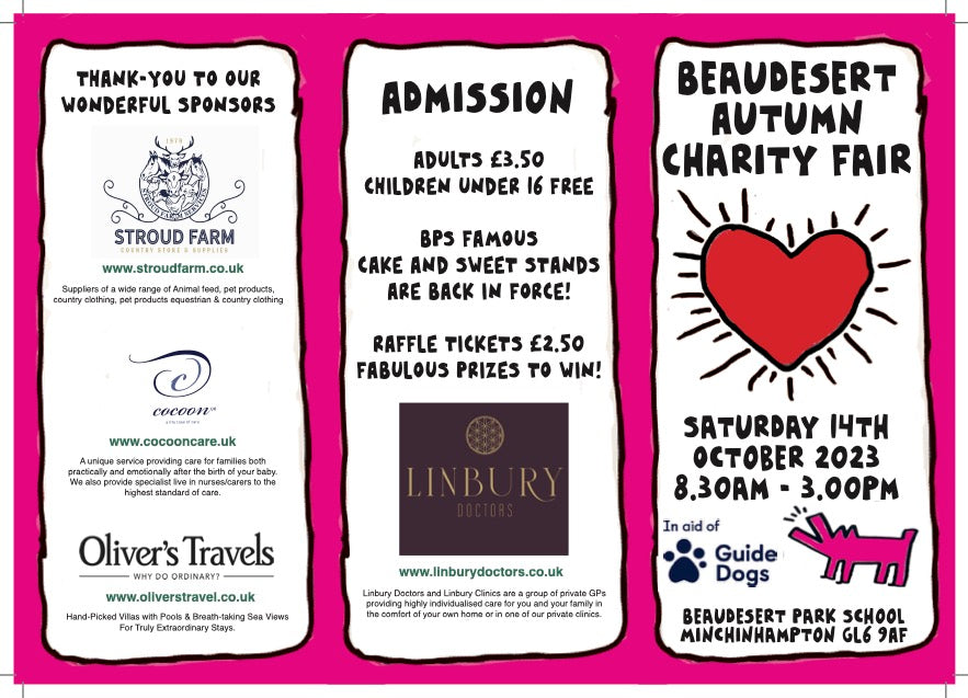 Beaudesert Park Charity Fair - Saturday 14th October – Indigo Prawn