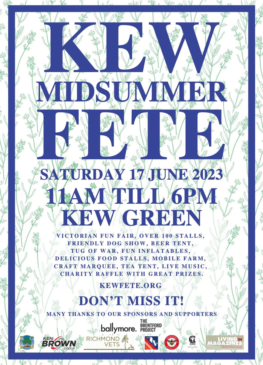 KEW FETE - 17th June 11-6pm – Indigo Prawn